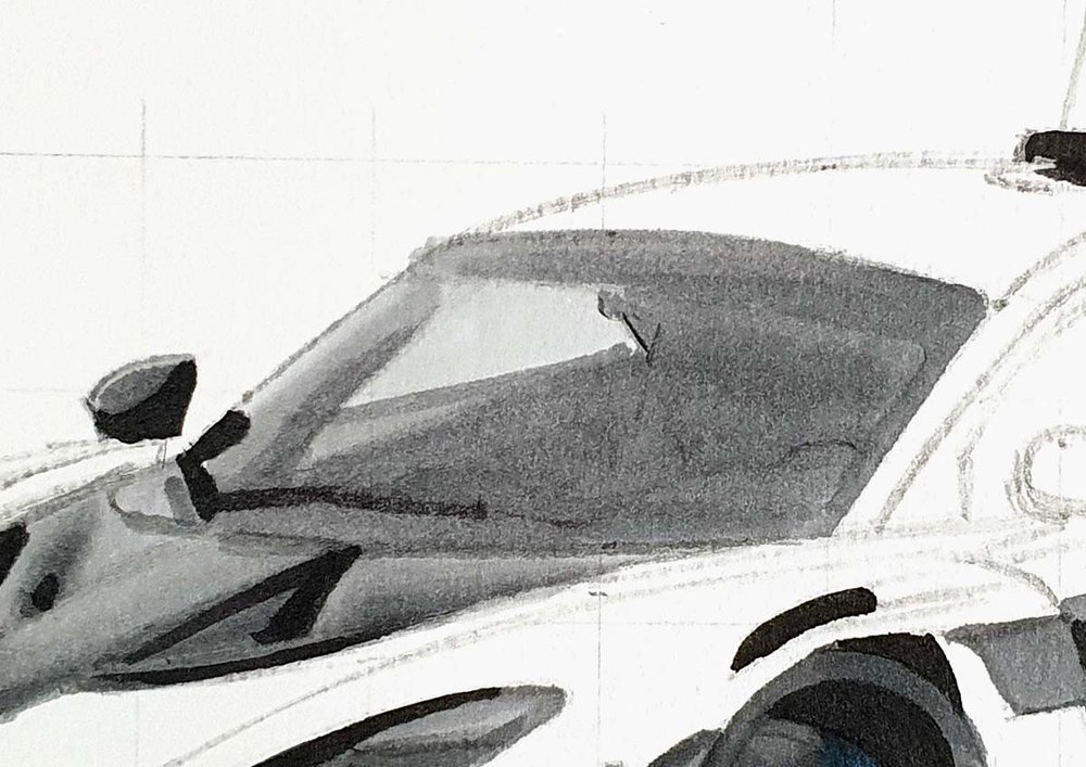 How To Draw A Mclaren Senna Gtr Mclaren Senna Drawing Tutorial